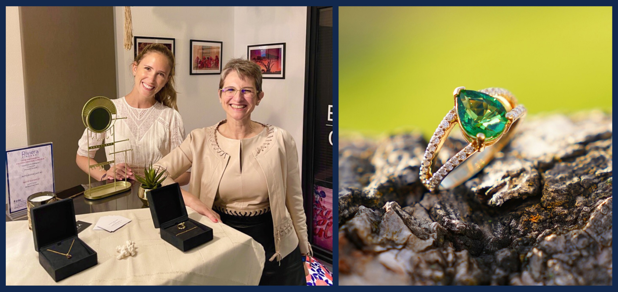 Autour d'un café #3 avec Laura Gallon Joaillerie • Riviera Fine Art ...